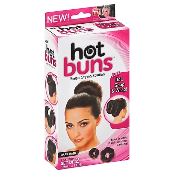 Hair | Nwt Hot Buns Hair Styling Set For Dark Hair | Poshmark